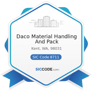 Daco Material Handling And Pack - ZIP 98031