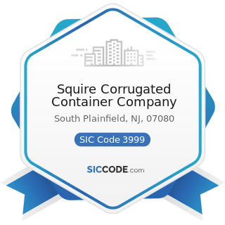 Squire Corrugated Container Company - ZIP 07080